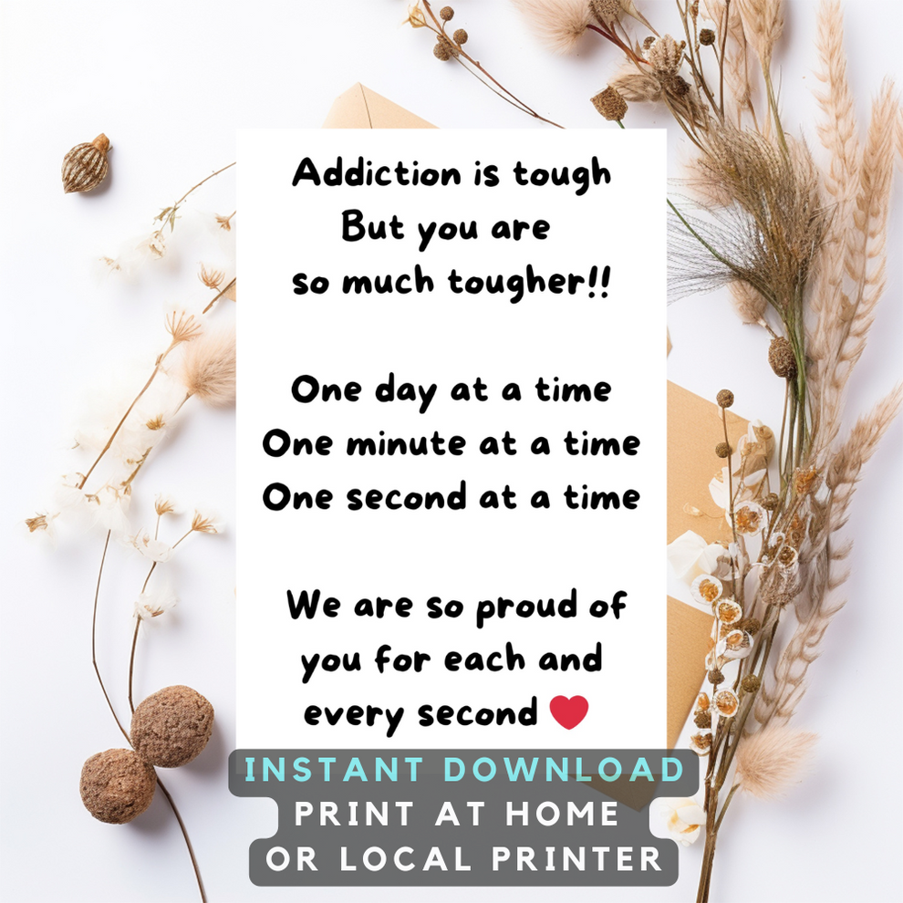 Encouraging Card For Someone In Recovery- Digital Download – Joy Filled ...